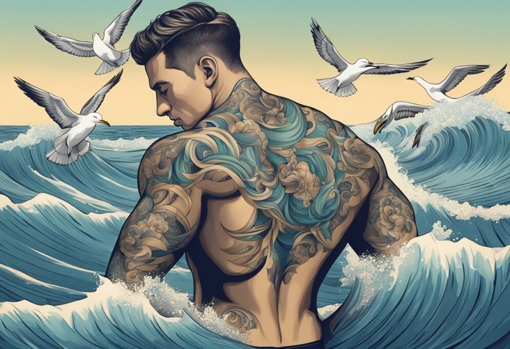 Swimming Tattoo Ideas: Make A Splash With Aquatic Inks