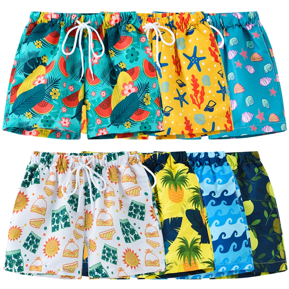 Kids Hawaiian Swim Trunks - swimmR